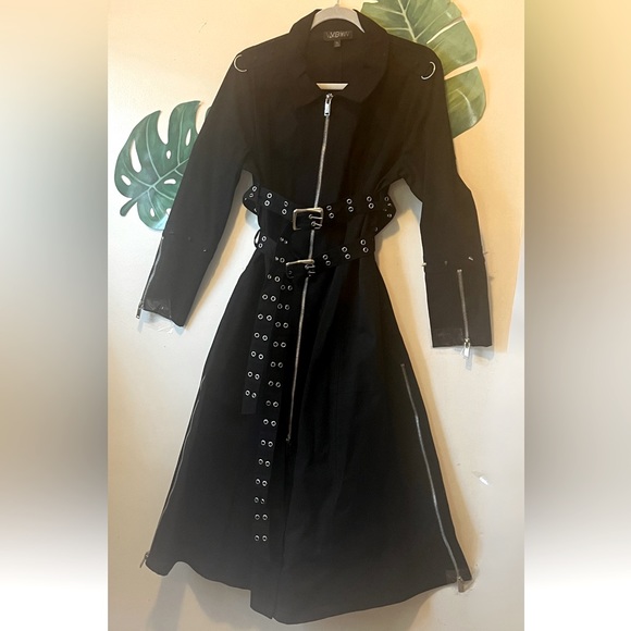 Dolls Kill | Jackets & Coats | Gothic Spike Trench Coat | Poshmark